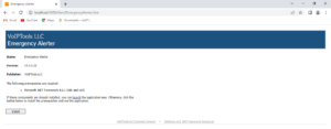 Emergency Notifier V20 – VoIPTools