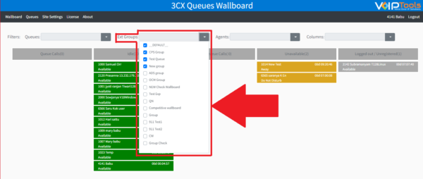 Queues Wallboard V18 – VoIPTools