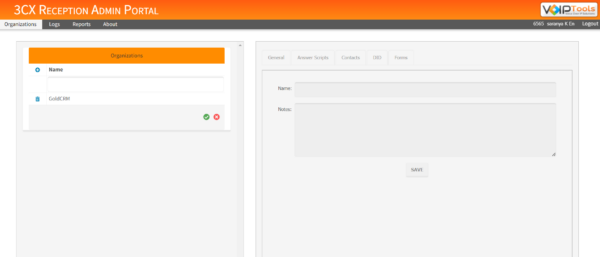 Reception Console V18 – VoIPTools