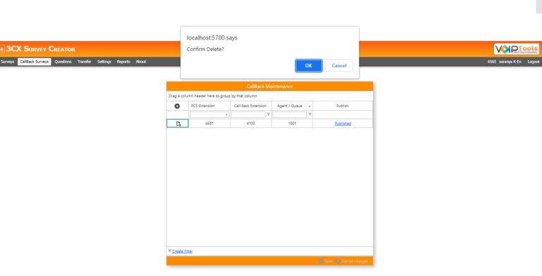 Survey Creator V18 – VoIPTools