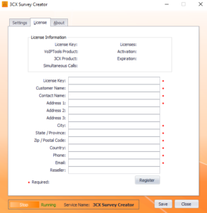 Survey Creator V18 – VoIPTools