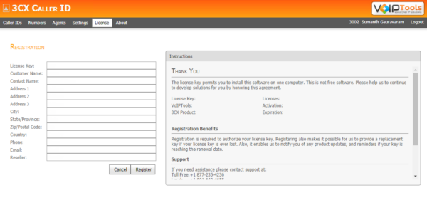 Caller ID V18 – VoIPTools