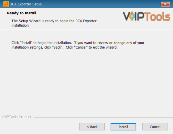 Exporter V18 – VoIPTools