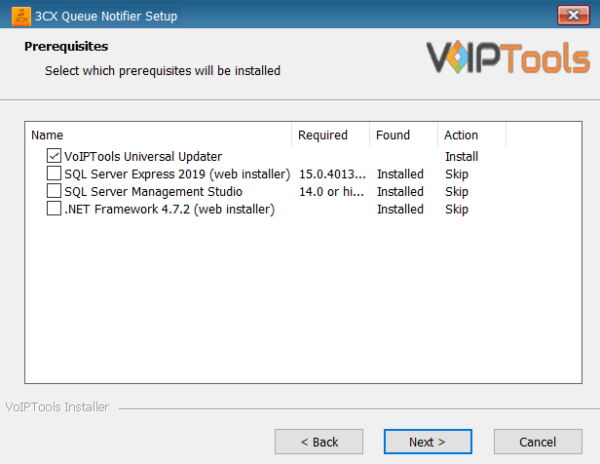 Queue Notifier (Server) V18 – VoIPTools