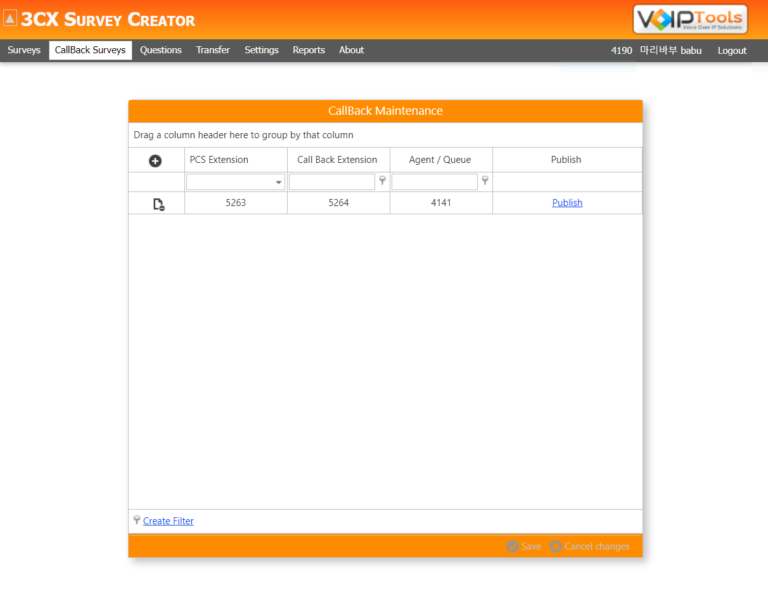 Survey Creator V18 – VoIPTools