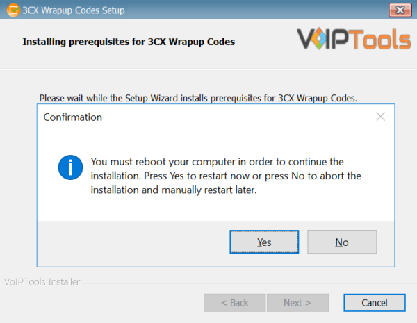 Wrapup Codes V18 (Server) – VoIPTools