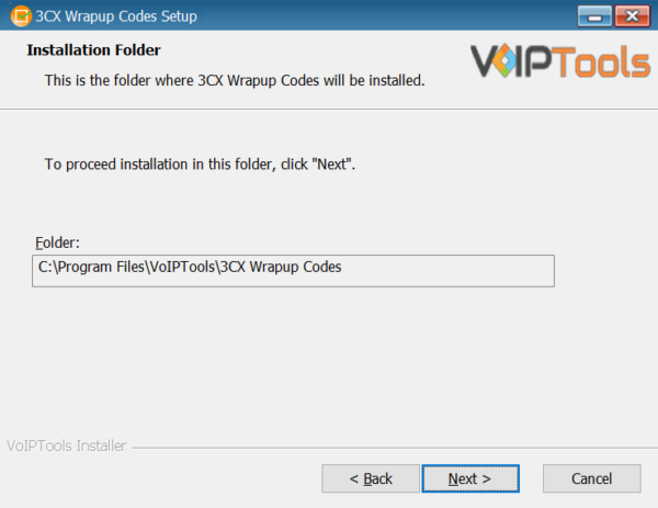 Wrapup Codes V18 (Server) – VoIPTools