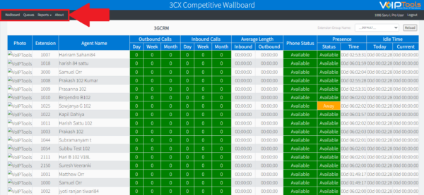 Competitive Wallboard V18 – VoIPTools