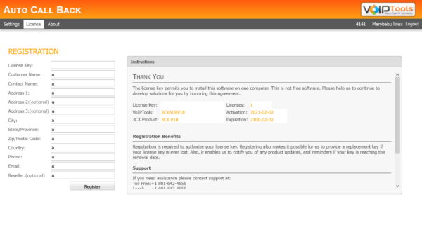 Auto Call Back V18 – VoIPTools