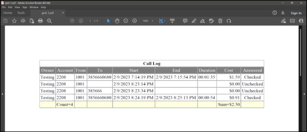 Enhanced Billing Codes V20 – VoIPTools