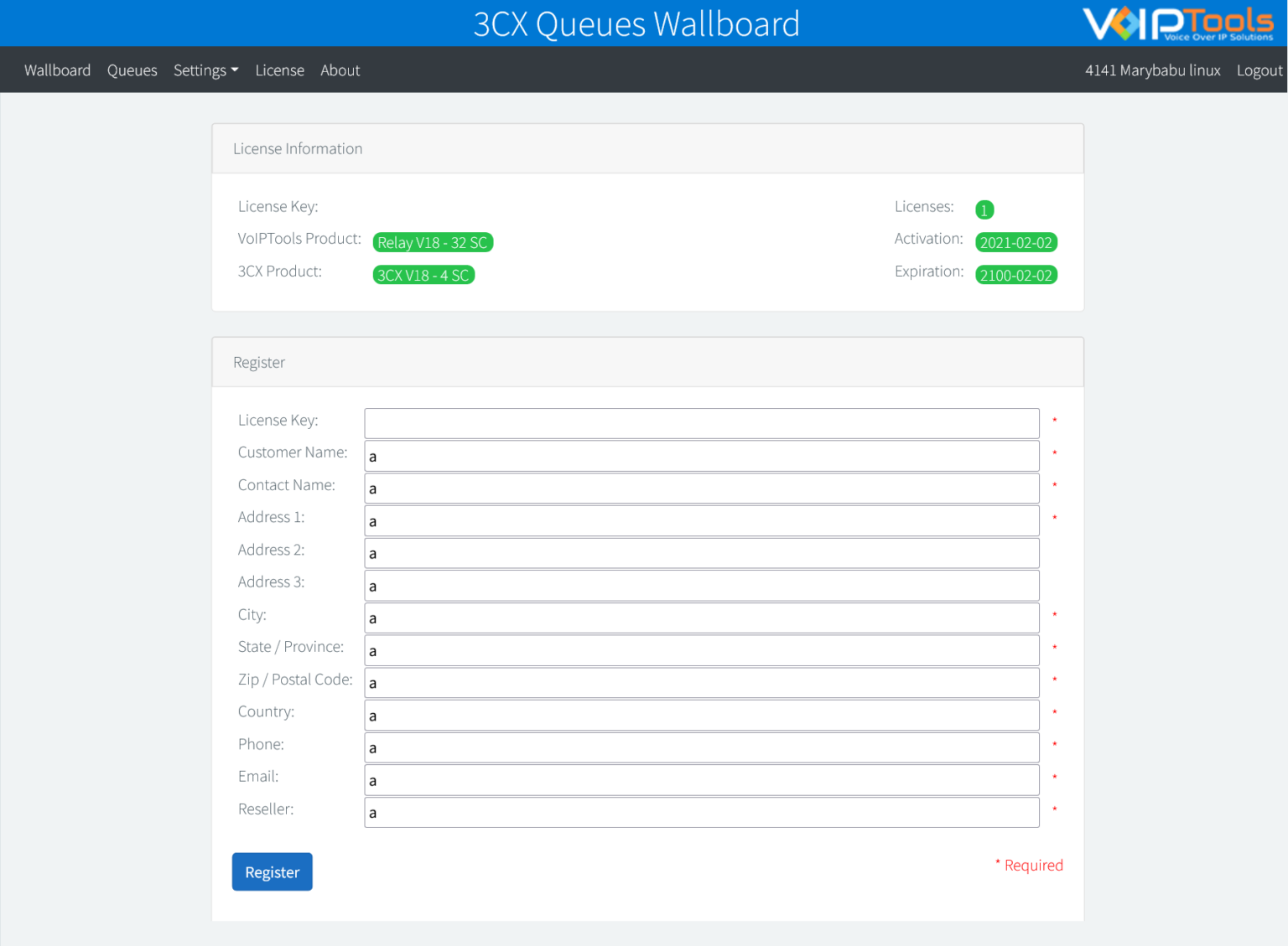 Queues Wallboard V18 – VoIPTools