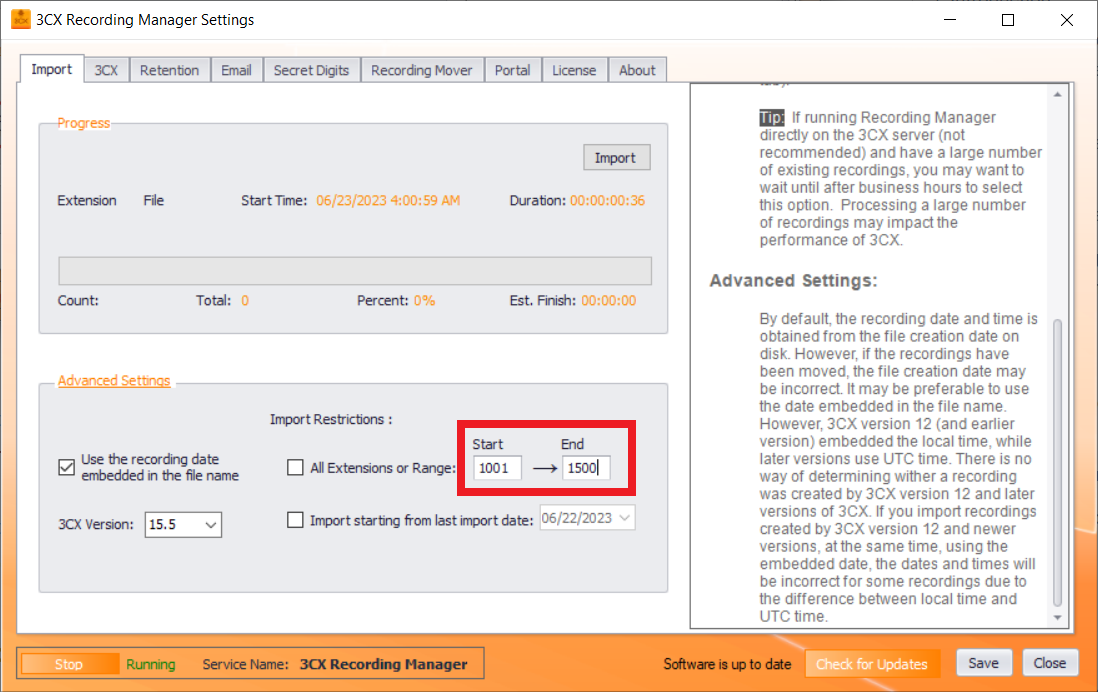 Recording Manager V18 – VoIPTools