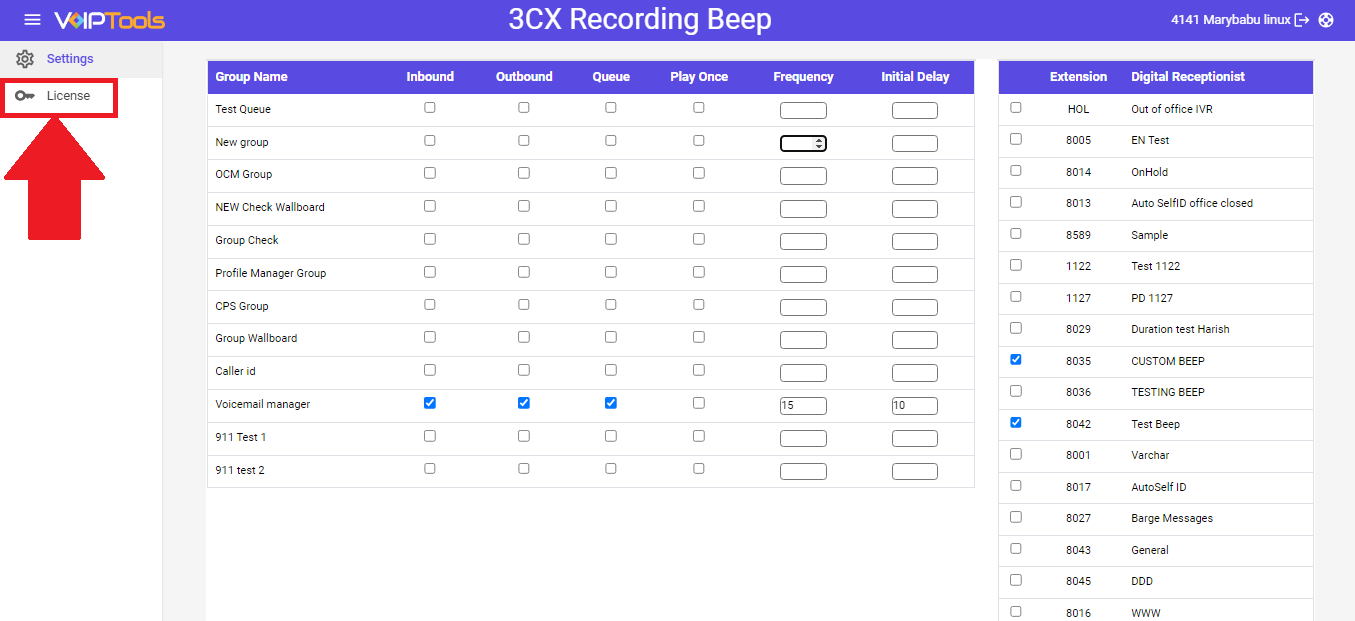 Recording Beep V18 – VoIPTools