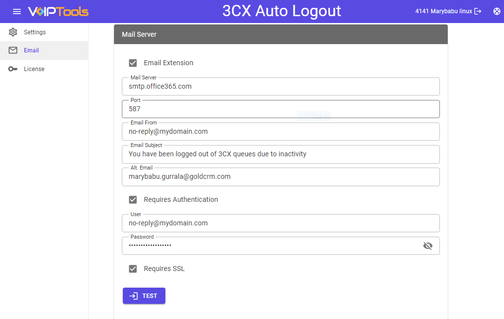 Auto Logout V18 – VoIPTools
