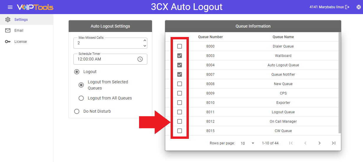 Auto Logout V18 – VoIPTools