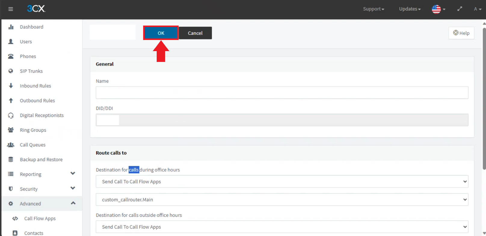 CFD TOOL (call routing) Configuration – VoIPTools