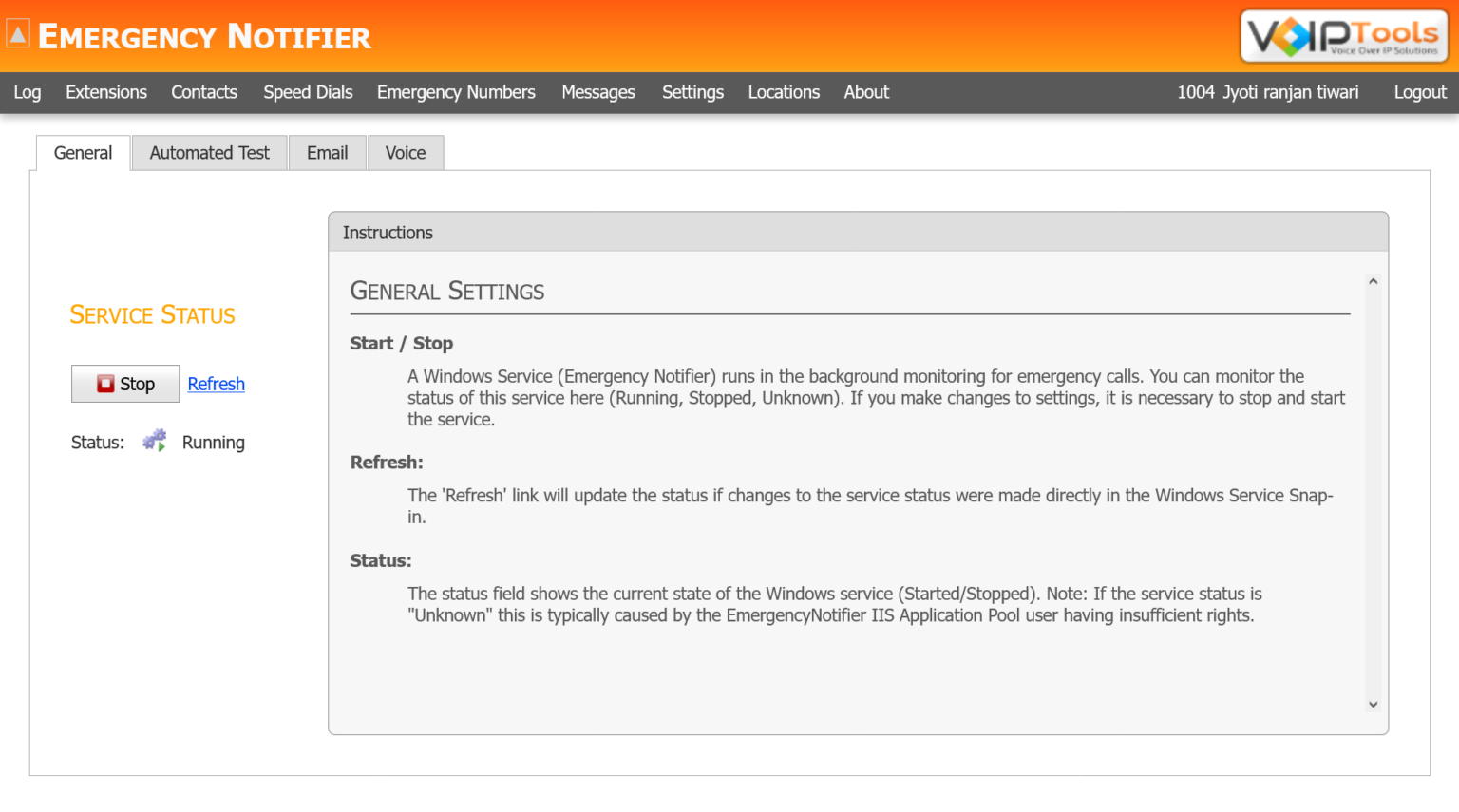 Emergency Notifier V20 – VoIPTools