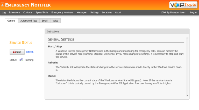 Emergency Notifier V20 – VoIPTools