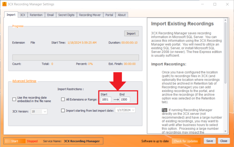 RECORDING MANAGER V20 – VoIPTools