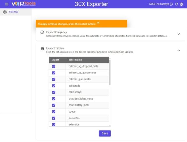 Exporter V20 – VoIPTools