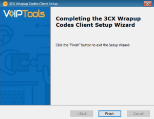 Wrapup Codes Client V20 – VoIPTools