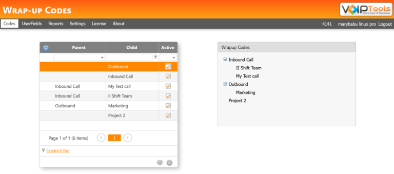 Wrapup Codes V18 (Server) – VoIPTools