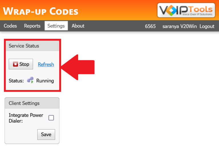 WrapUp Codes Server V20 – VoIPTools