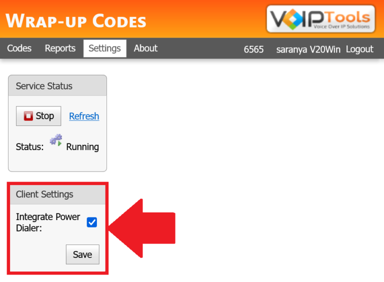 WrapUp Codes Server V20 – VoIPTools