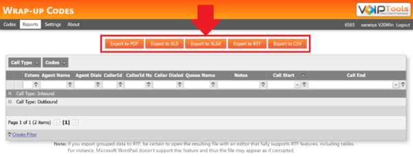 WrapUp Codes Server V20 – VoIPTools