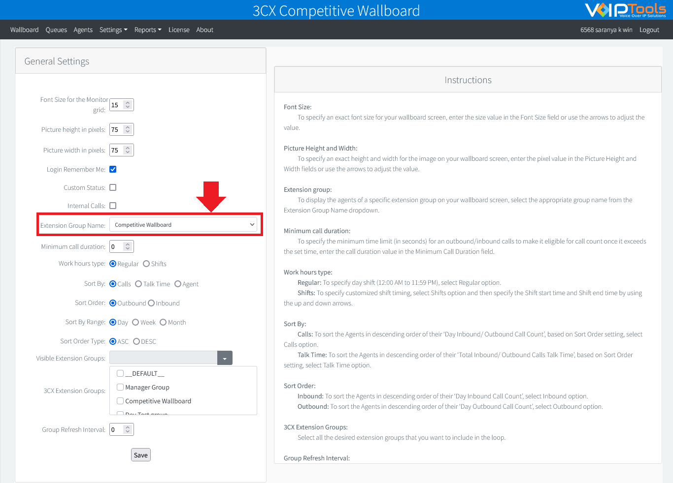 Competitive Wallboard V18 – VoIPTools