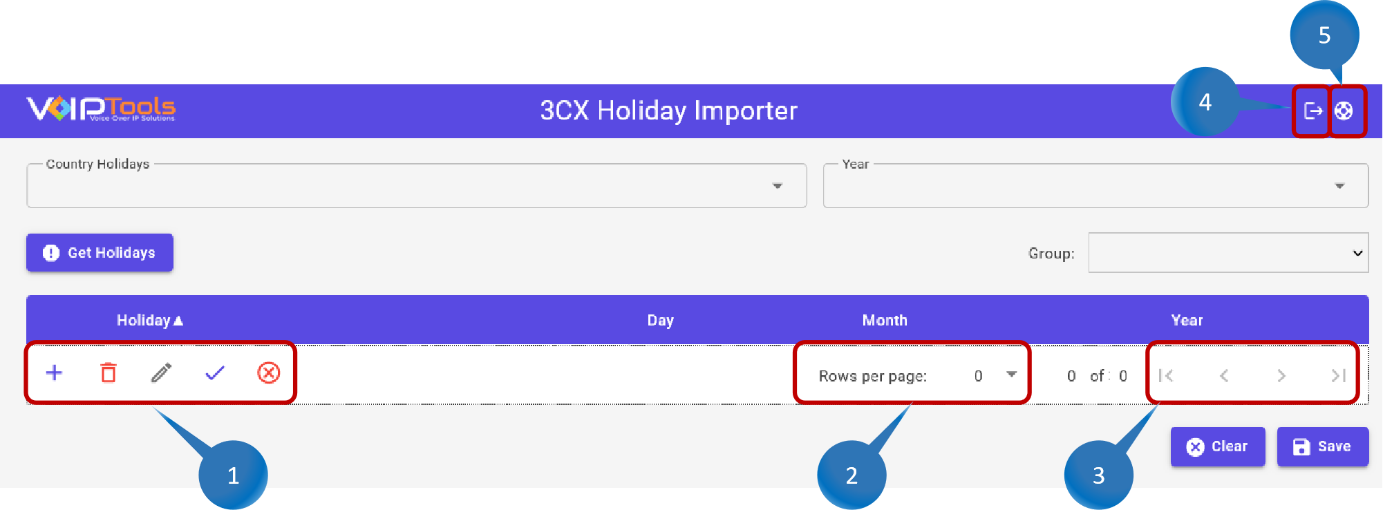 Holiday Importer V20 – VoIPTools