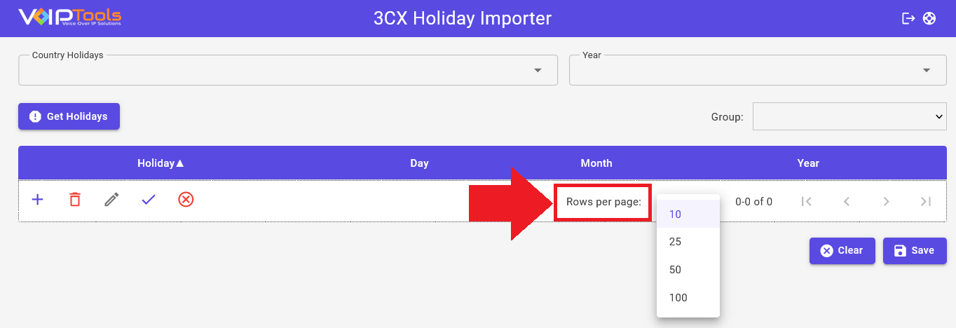 Holiday Importer V20 – VoIPTools