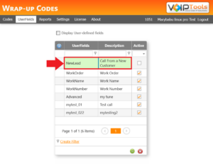 Wrapup Codes V18 (Server) – VoIPTools