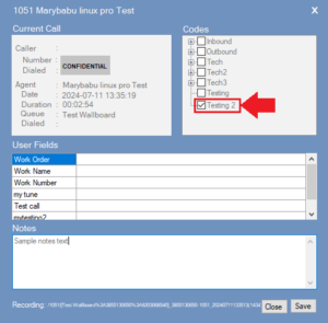 Wrapup Codes V18 (client) – VoIPTools